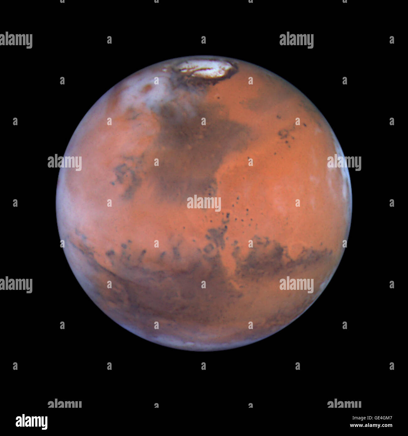 NASA's Hubble Space Telescope captured its clearest images of Mars ...