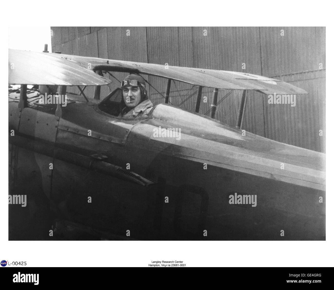 Mr. Carroll is pictured inside the SPAD (Special Purpose Aircraft ...