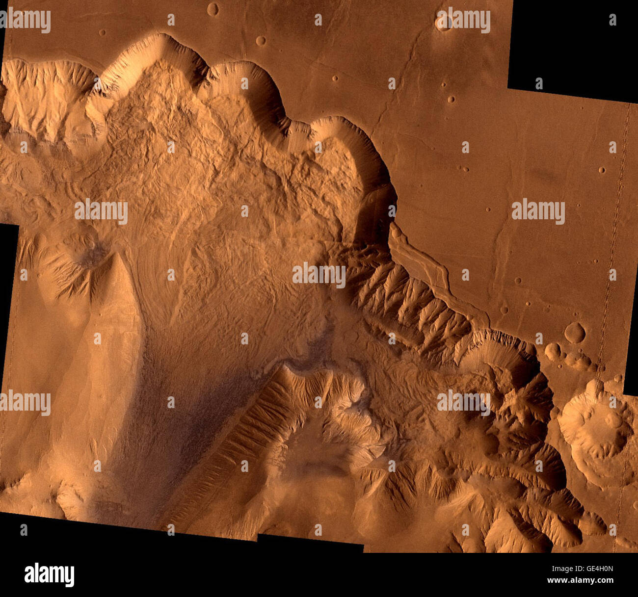 Valles marineris canyon on mars hi-res stock photography and images - Alamy