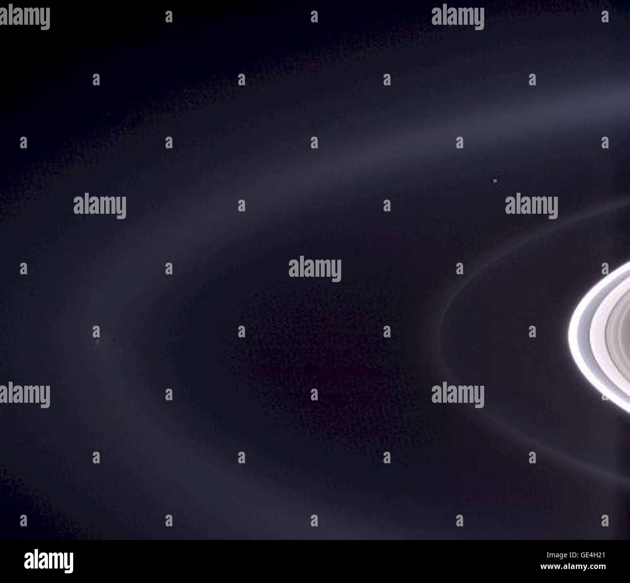 A striking image of Earth taken from space, highlighting the planet as ...
