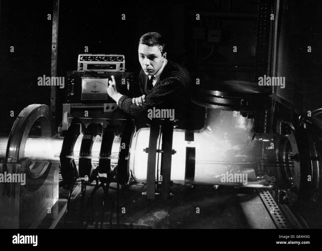 The Pilot Plasma Engine, developed by NASA's Lewis Electromagnetic ...