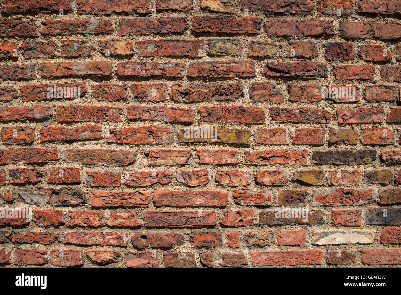 A close-up shot of a brick wall Stock Photo - Alamy