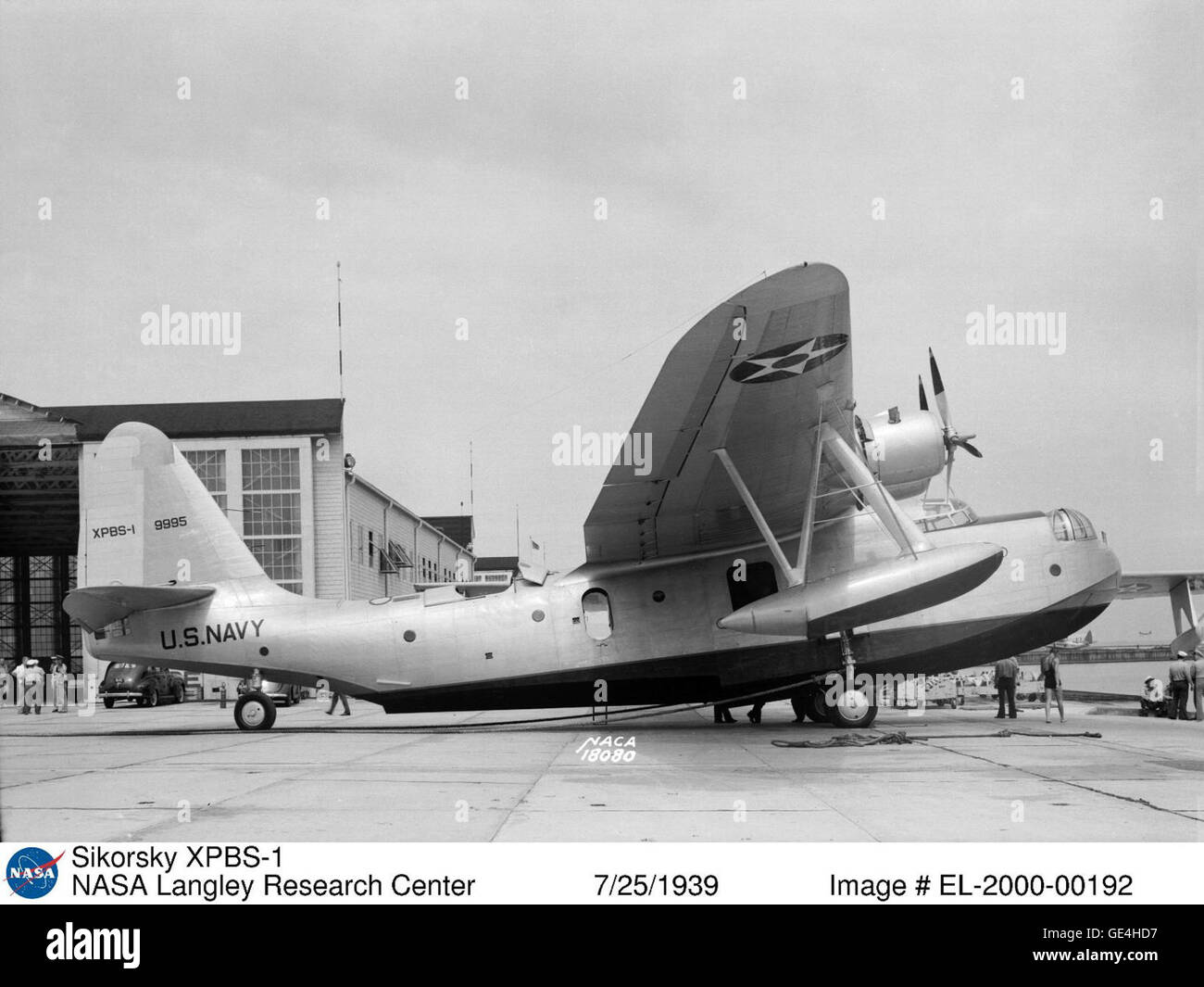 The Sikorsky XPBS-1 was a prototype flying boat designed for military ...