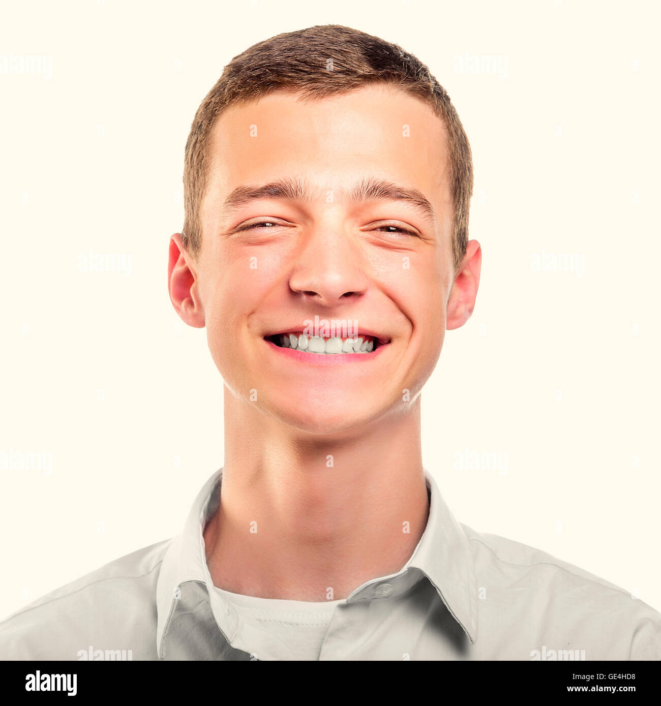 Russian man smiling hi-res stock photography and images - Alamy