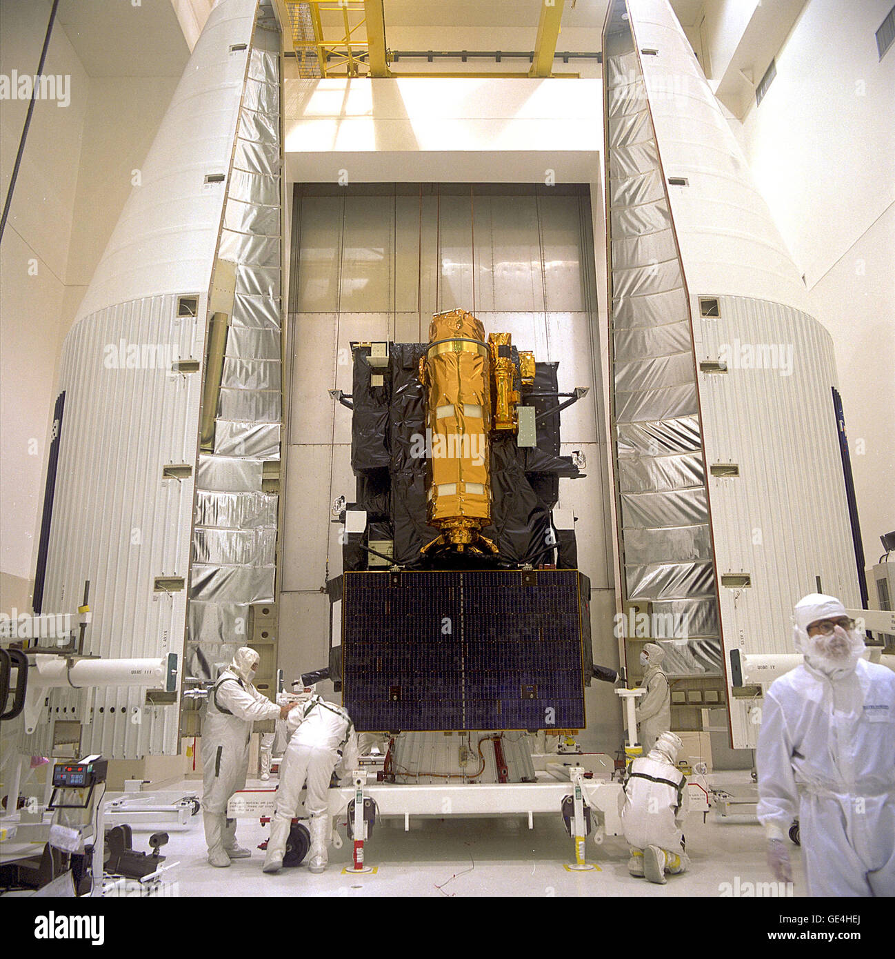 The Solar and Heliospheric Observatory (SOHO) spacecraft is fully ...