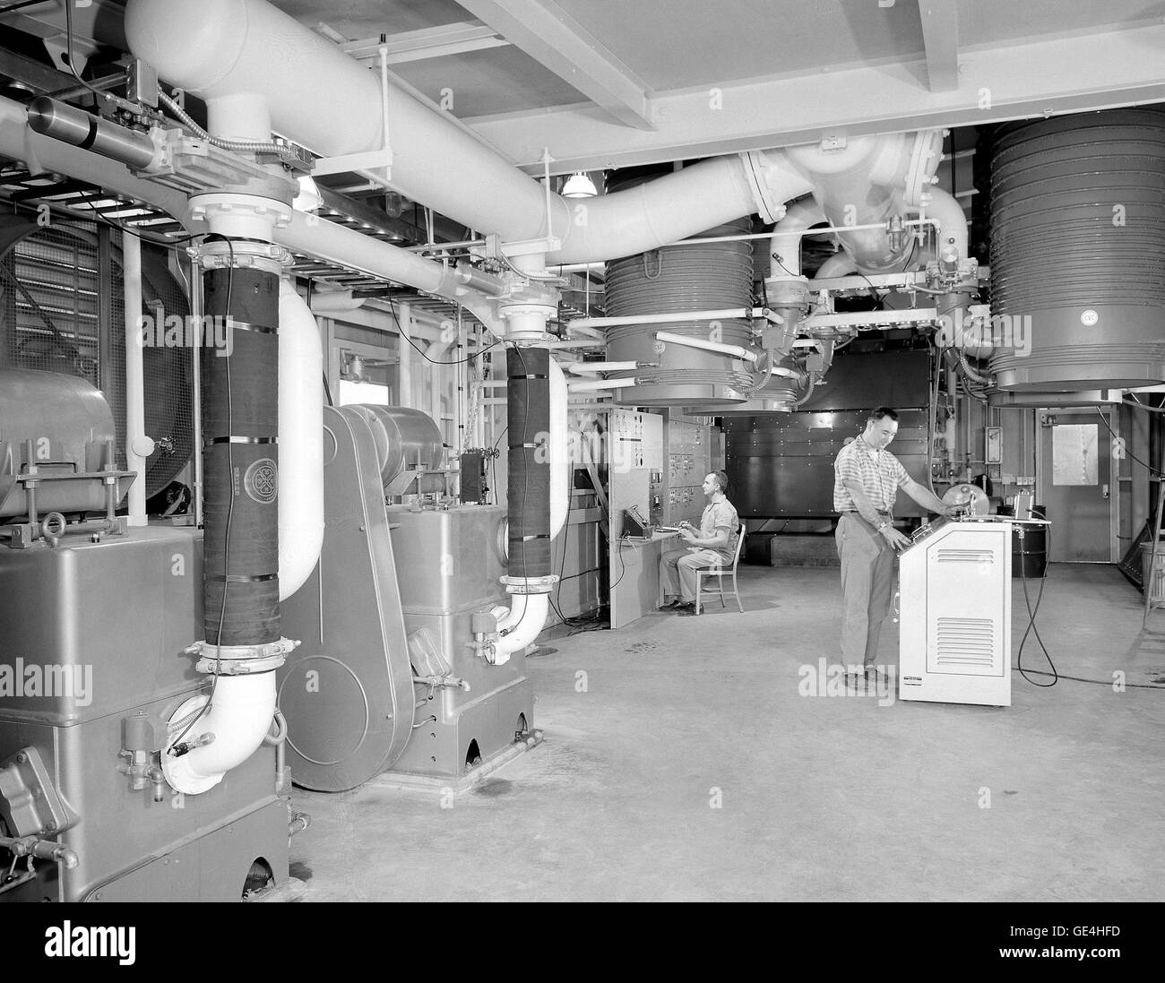 The *Space Power Chambers* photograph showcases a technical interior of ...
