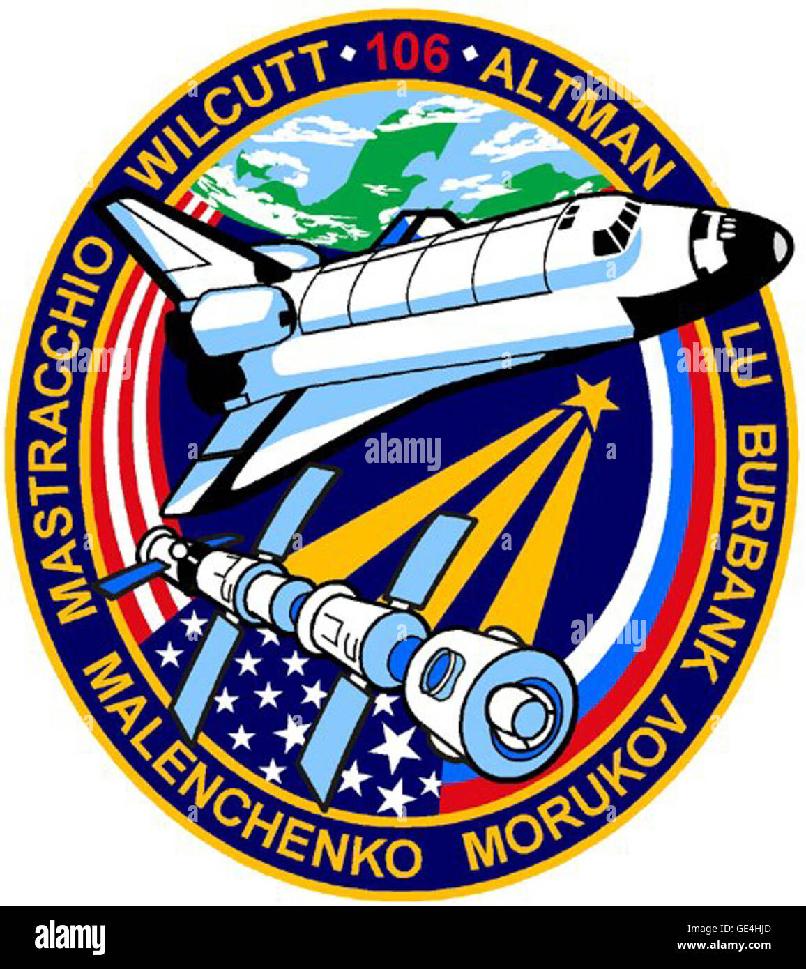 The STS-106 mission was part of NASA's shuttle program, with the crew ...