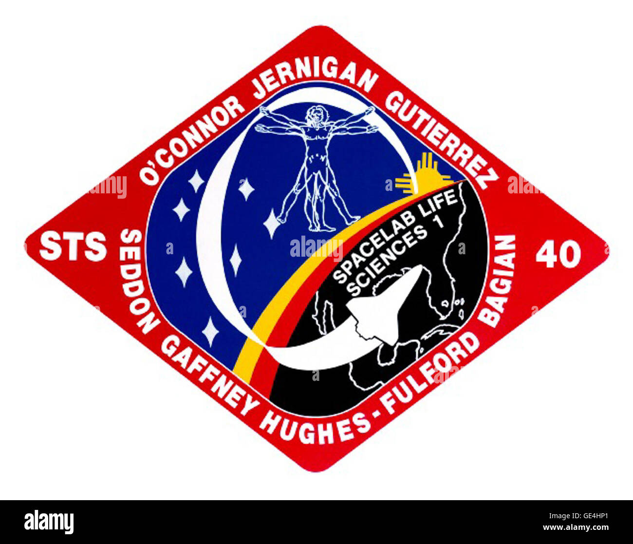 This image, taken during the STS-40 mission, shows an important moment ...