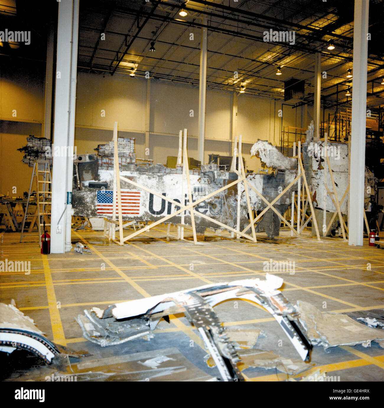 Challenger debris hi-res stock photography and images - Alamy