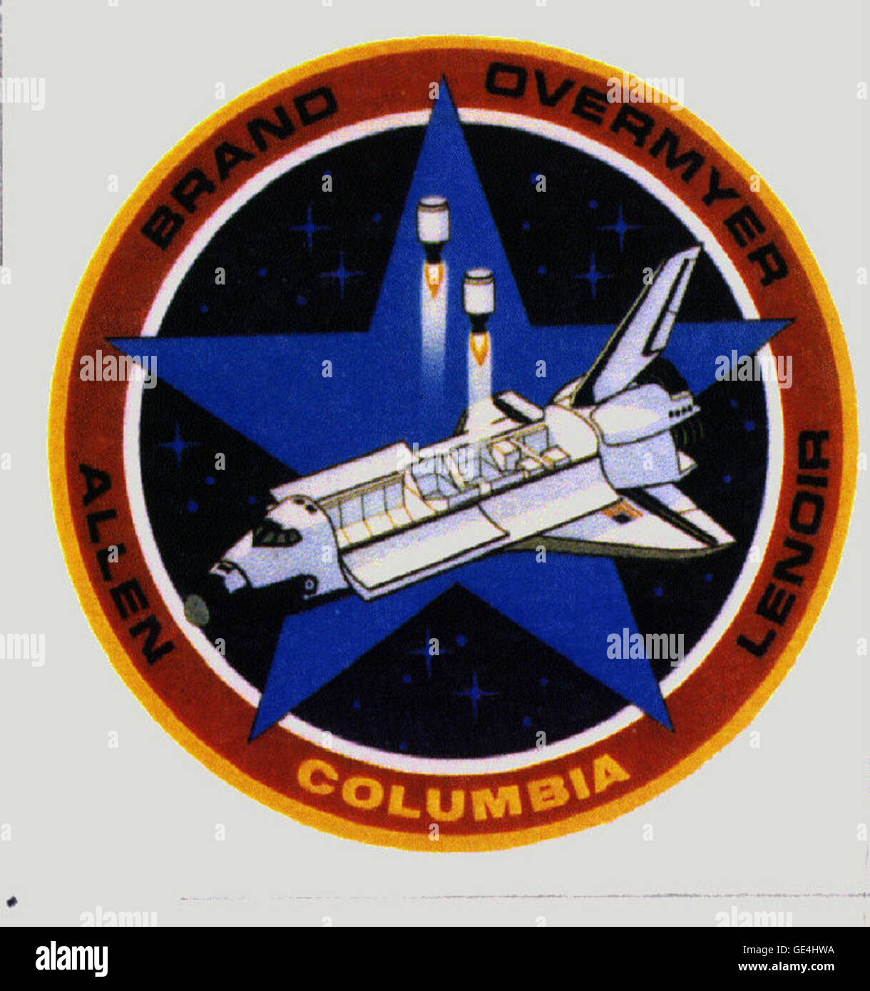 This image from the STS-5 mission shows the space shuttle Columbia in ...