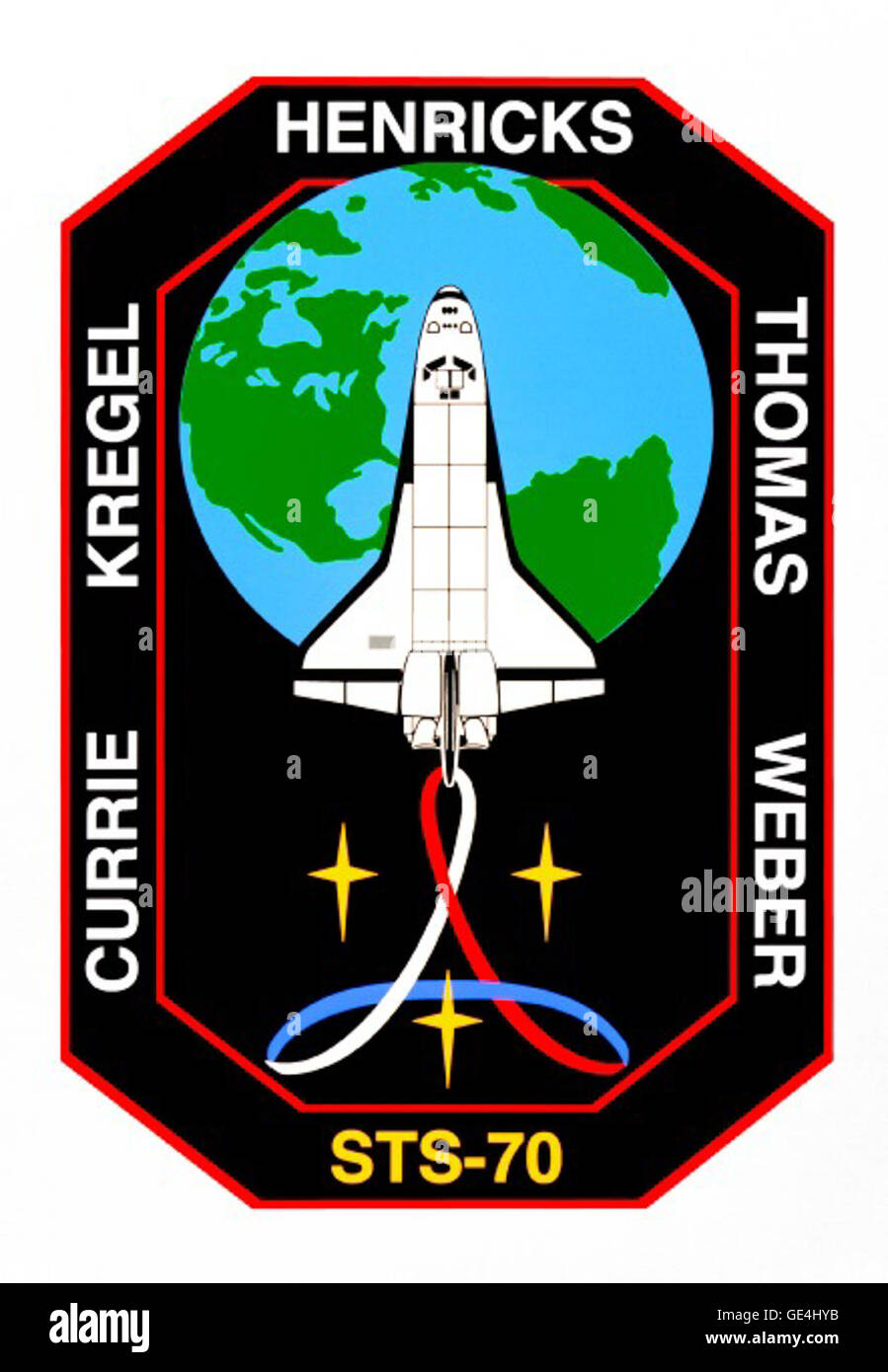 STS-70 was a space shuttle mission conducted by NASA, launched on July ...