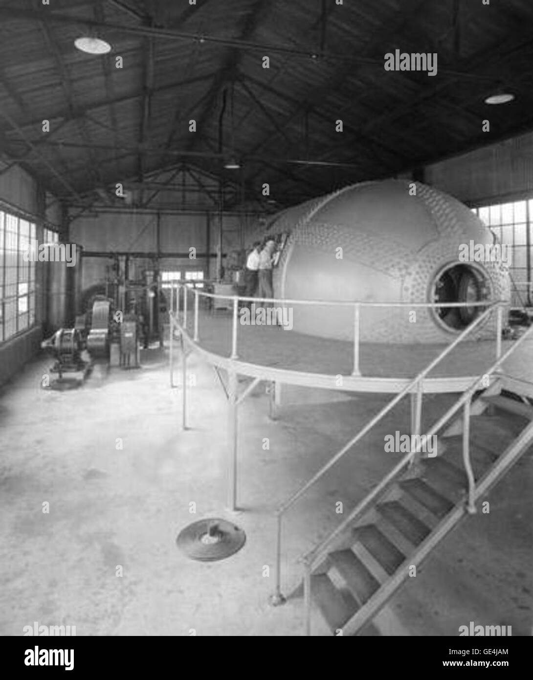 The Variable Density Tunnel is an aerodynamic testing facility used for ...