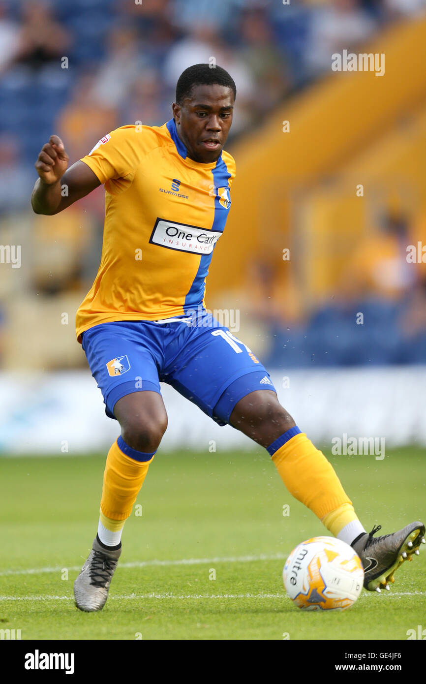 Mansfield Town's Mitchell Rose during the pre-season friendly match at ...