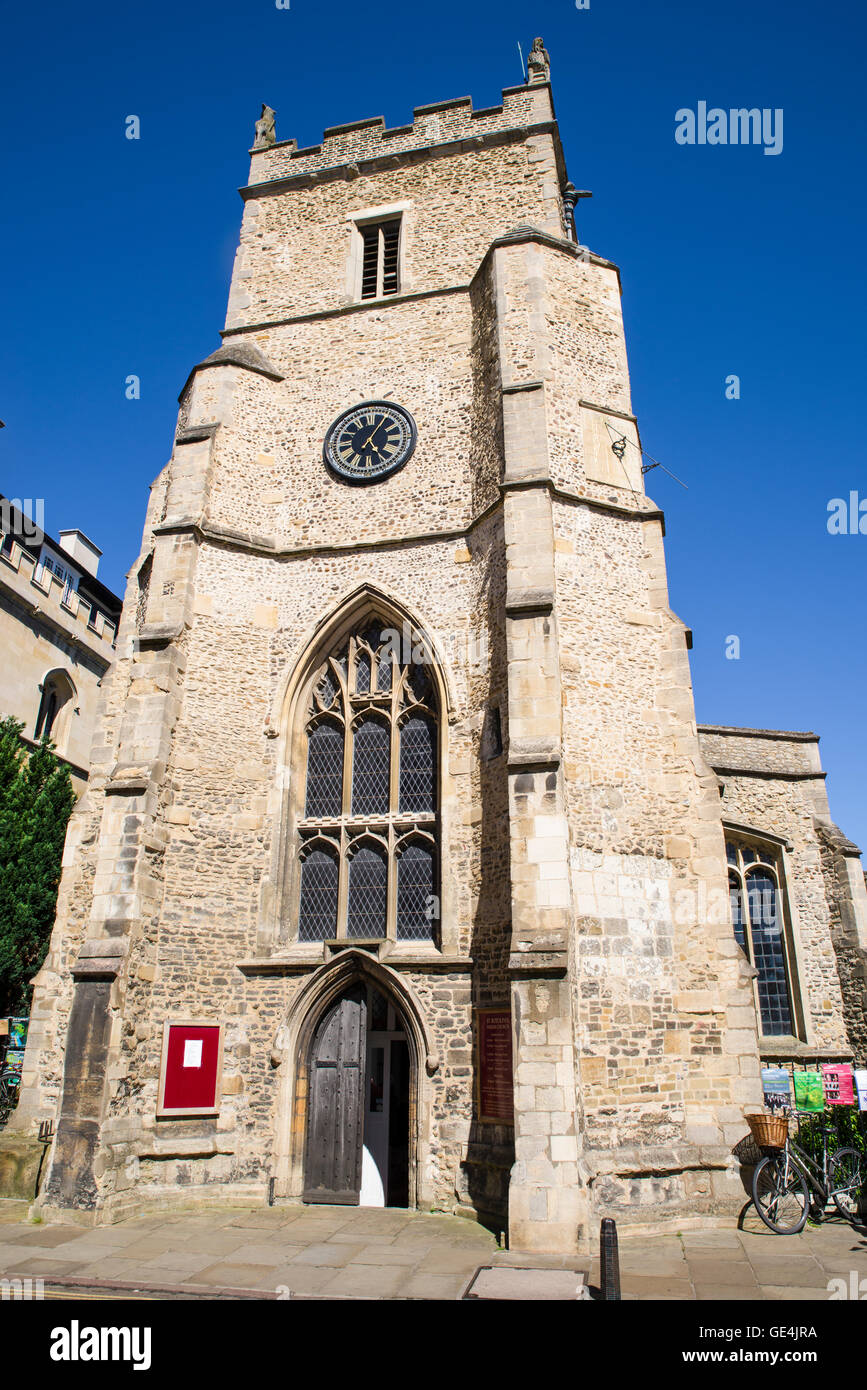 The tower of St. Botolph’s church in Cambridge, UK Stock Photo - Alamy