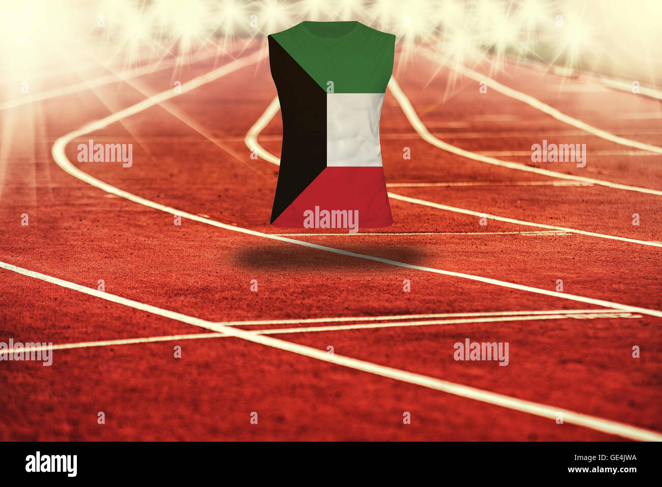 Kuwait flag run hi-res stock photography and images - Alamy