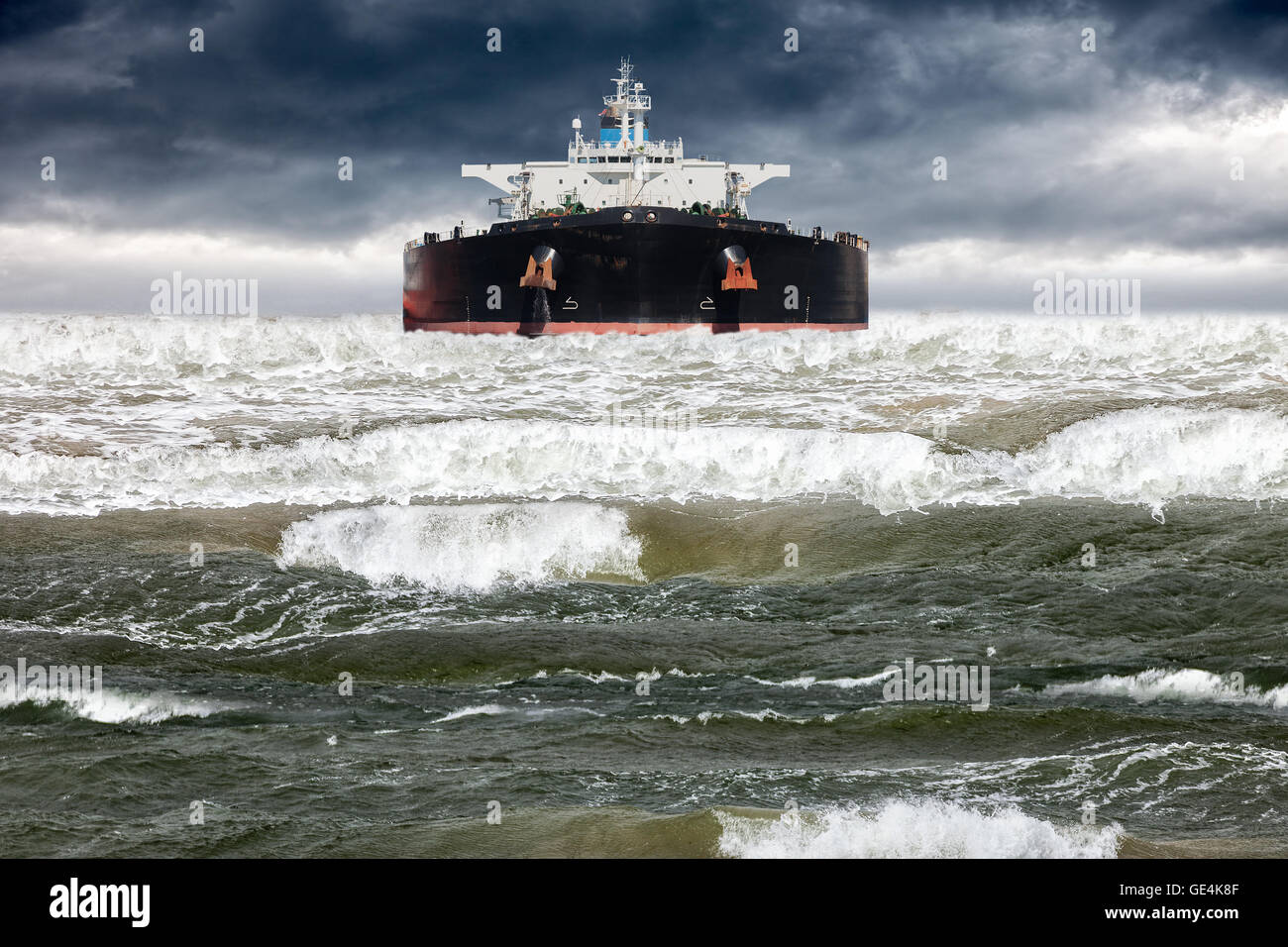 Ship Stormy Sea Stock Photos & Ship Stormy Sea Stock Images - Alamy