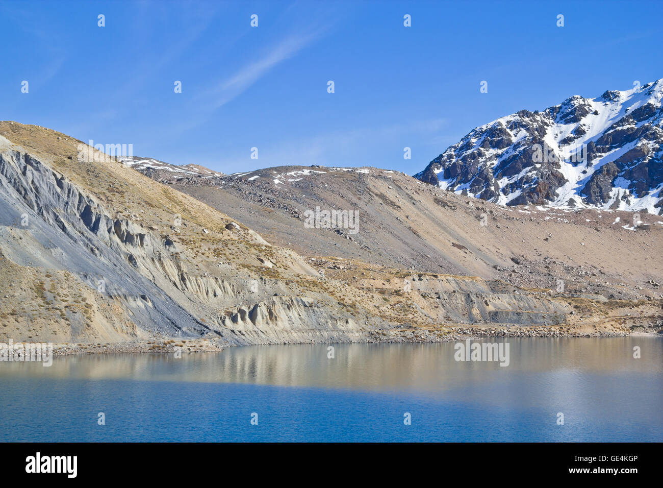 Embalse el Yeso Stock Photo - Alamy