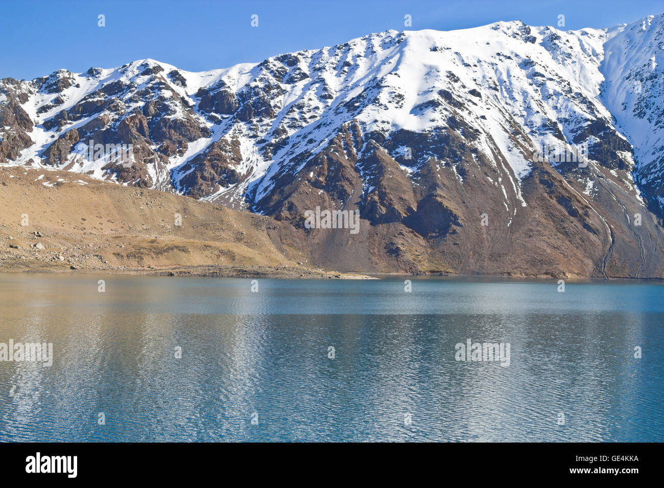 Embalse el Yeso Stock Photo - Alamy
