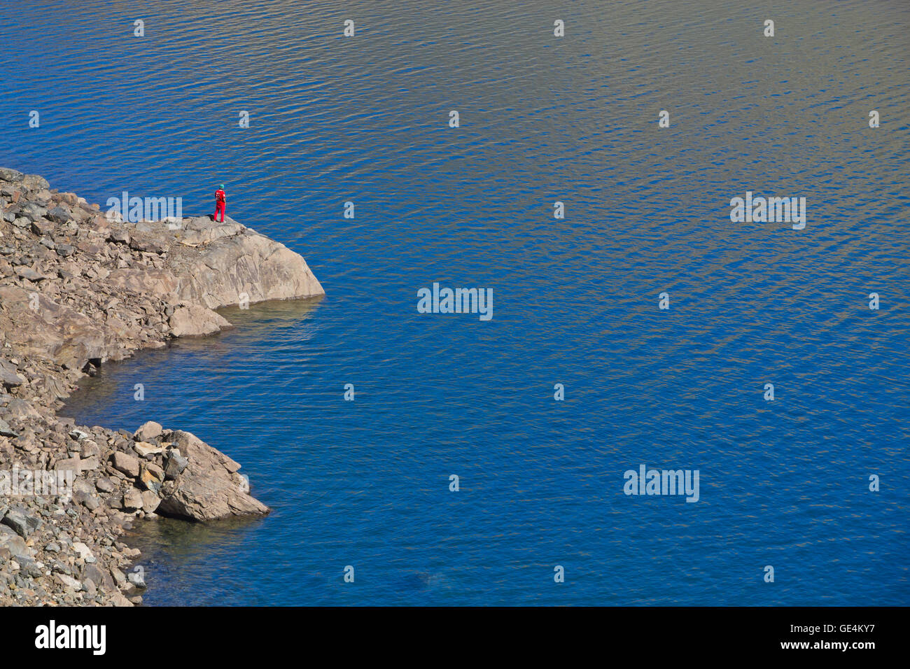 Embalse el Yeso Stock Photo - Alamy