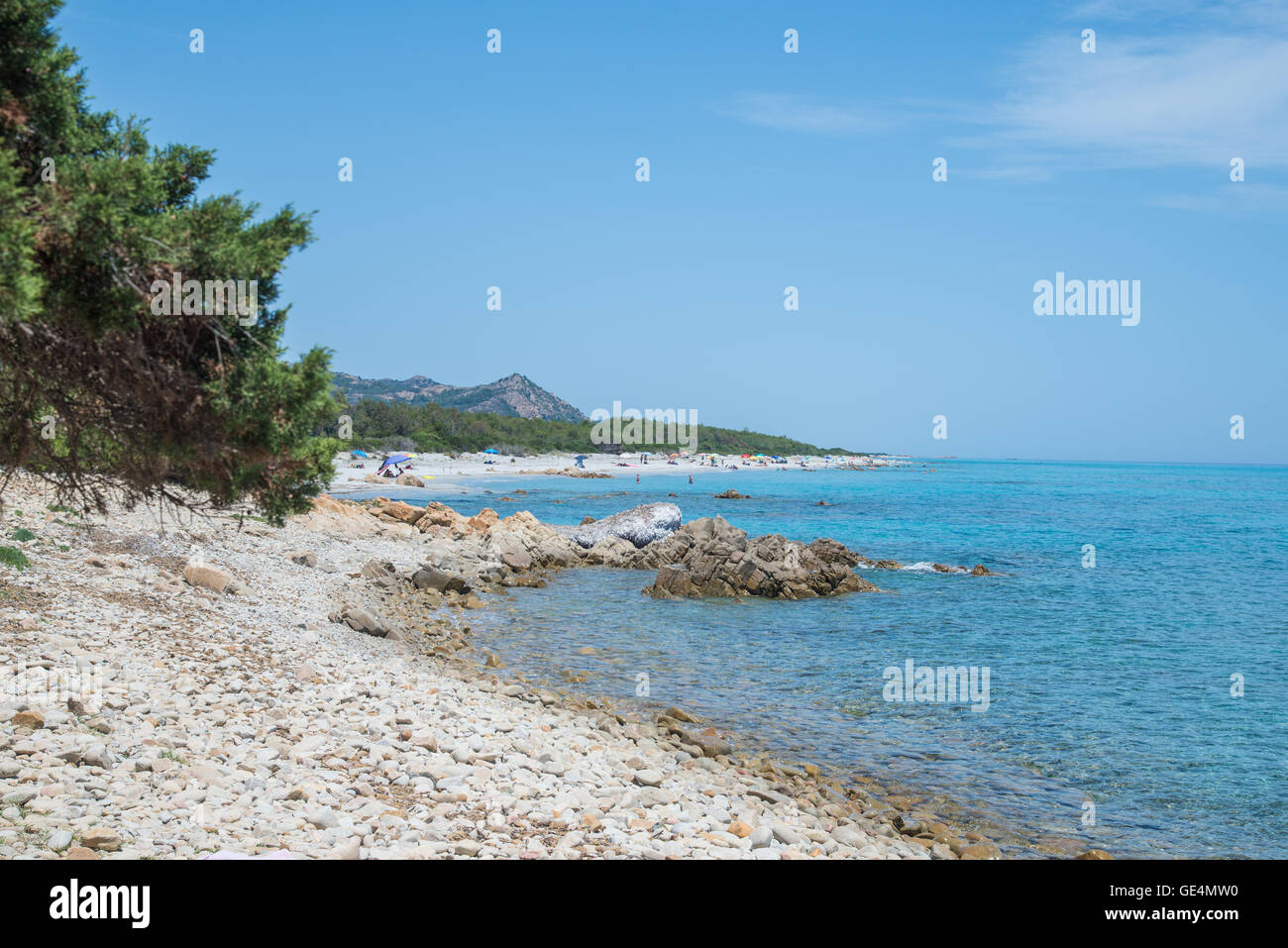 orosei gulf in sardinia, italy Stock Photo - Alamy