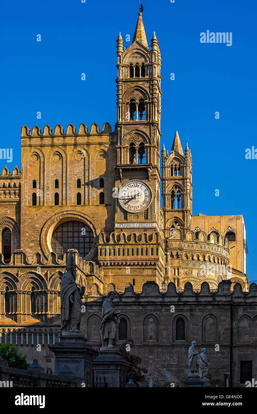 Italy Sicily Palerno Cathedral Stock Photo - Alamy