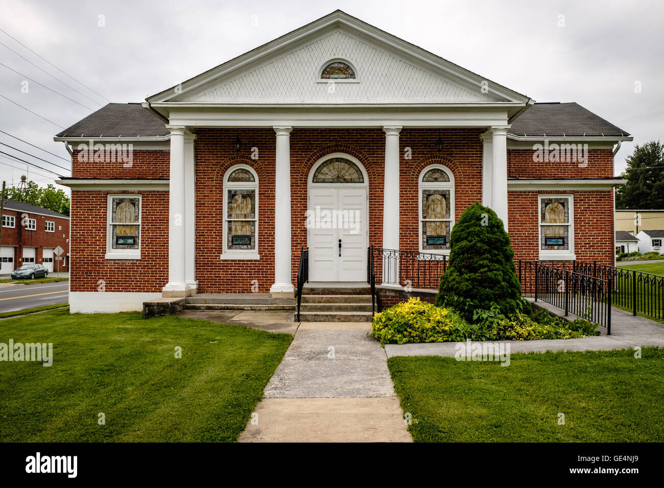 Boyce Baptist Church, 7 West Main Street, Boyce, Virginia Stock Photo ...