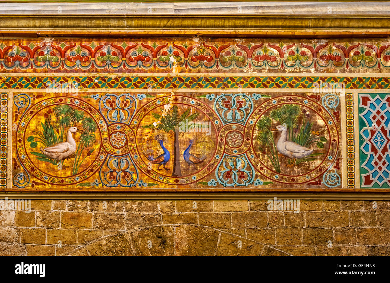 Italy Sicily Palermo Royal Palace - Norman Palace - hall of the winds ...