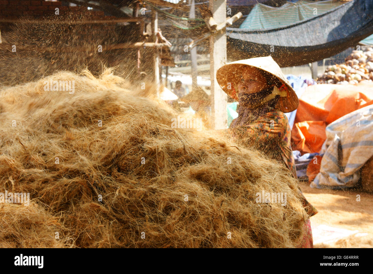 Coir machine hi-res stock photography and images - Alamy