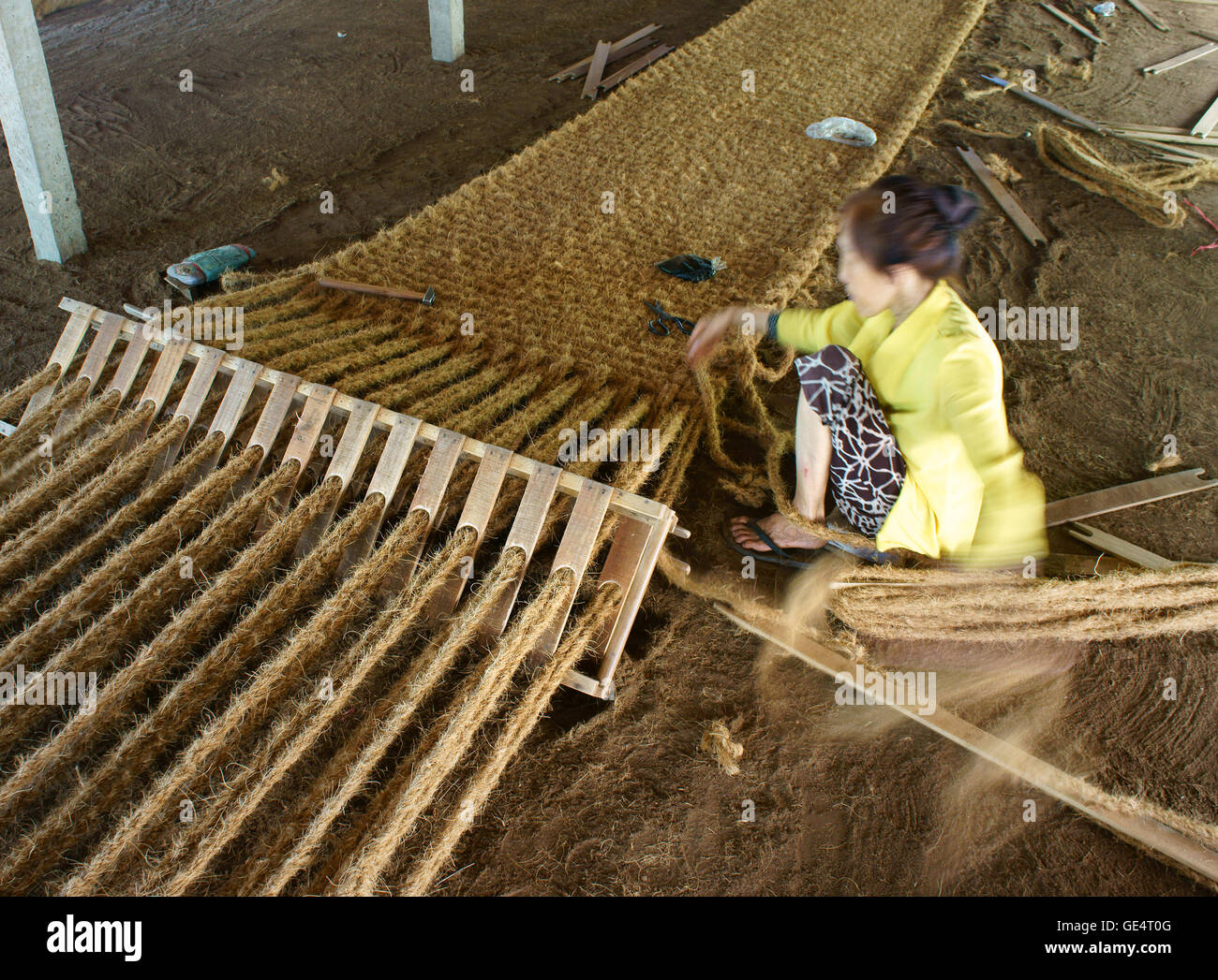 Coir Machine High Resolution Stock Photography and Images - Alamy