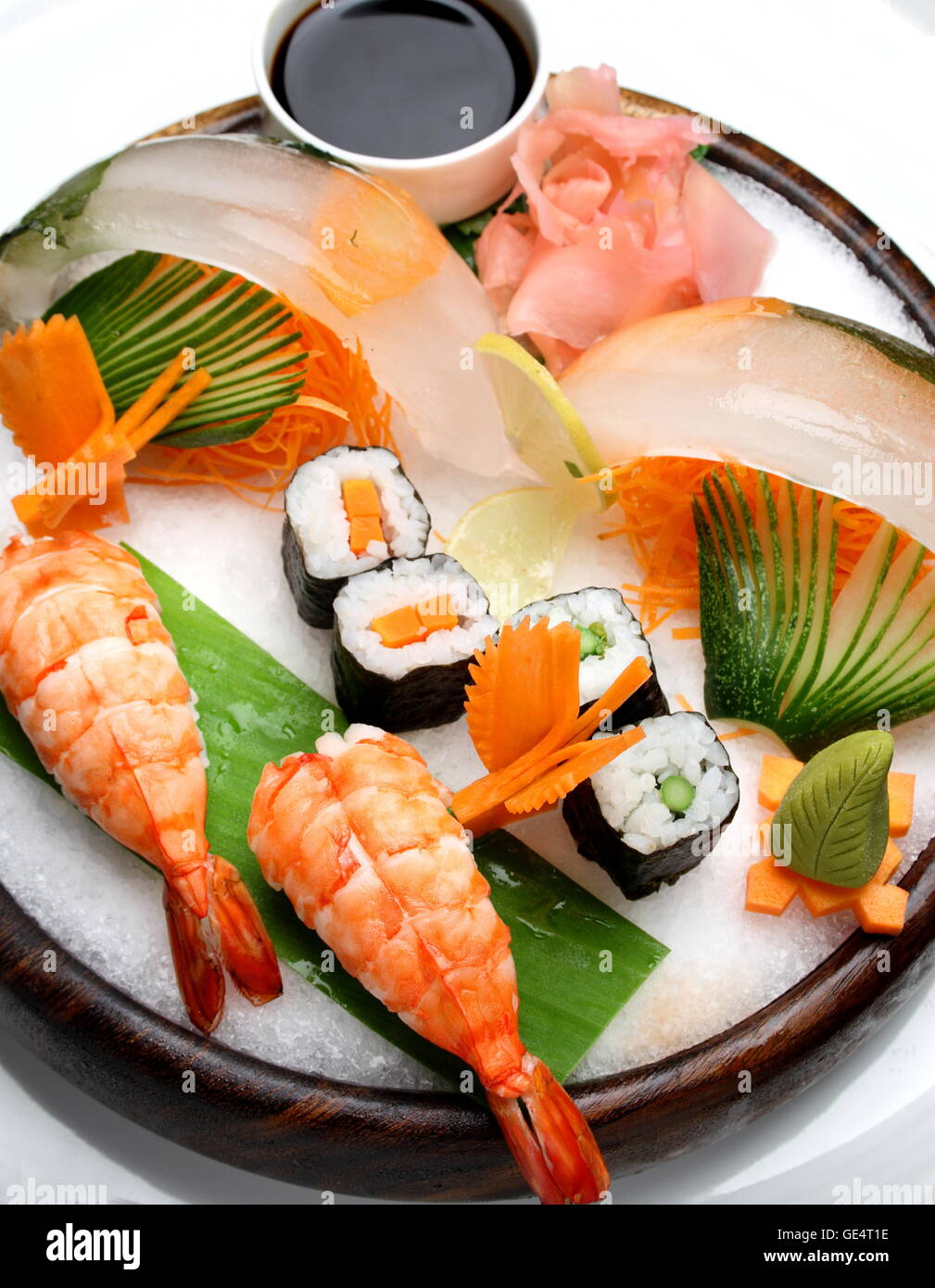 Japanese Sushi Platter Stock Photo - Alamy