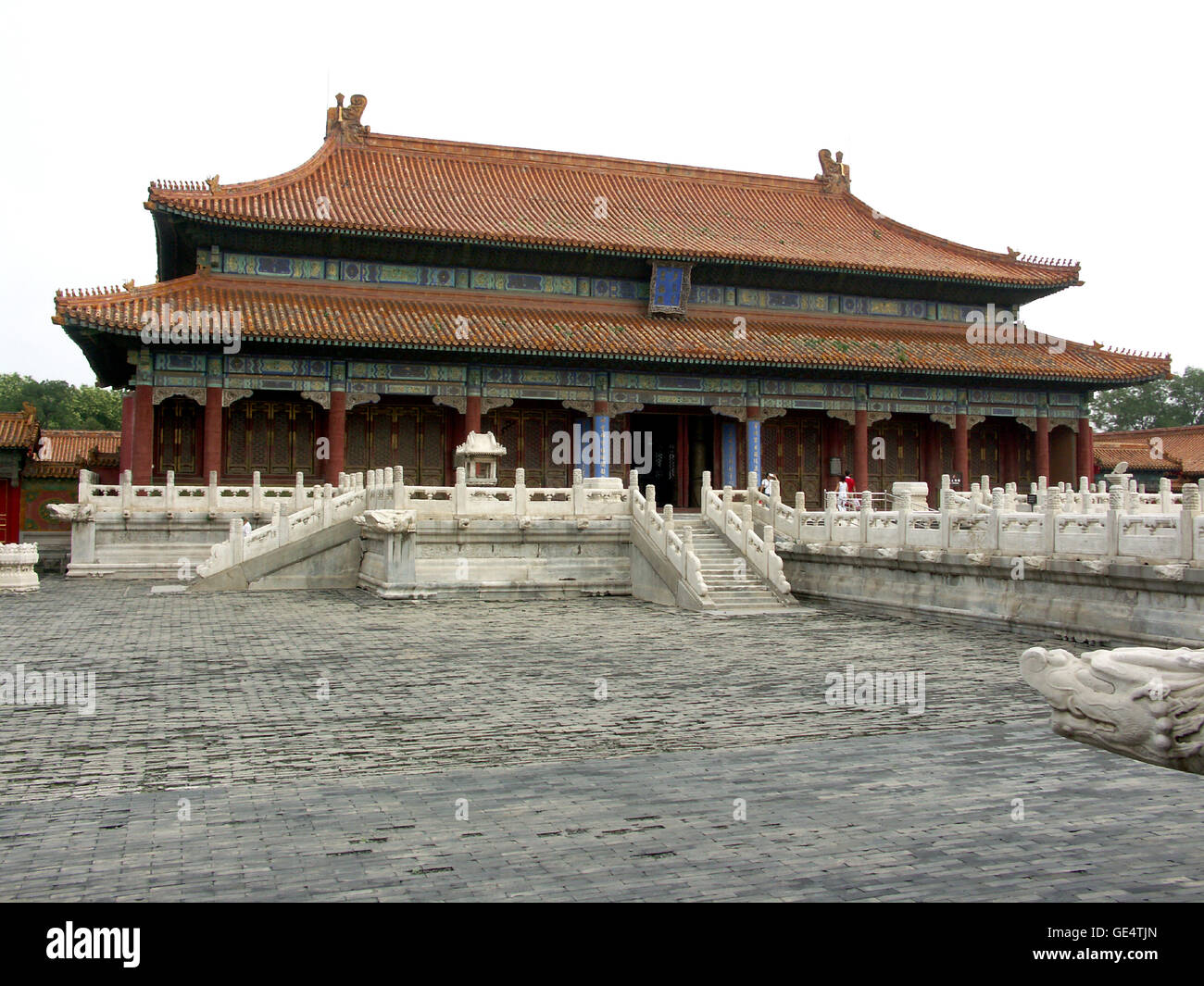 Fengxiandian, the Hall for Ancestral Worship, was built in 1656 during ...