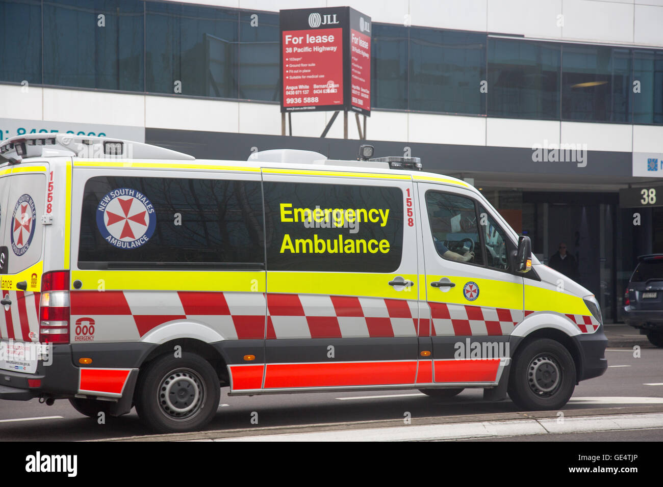 New South Wales ambulance service vehicle in Sydney,Australia Stock ...