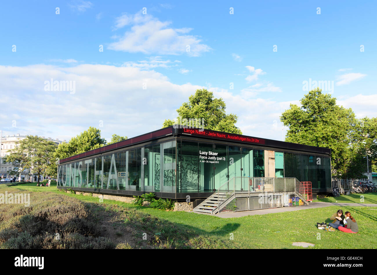 Wien, Vienna: Kunsthalle at Karlsplatz, Austria, Wien, 04 Stock Photo ...