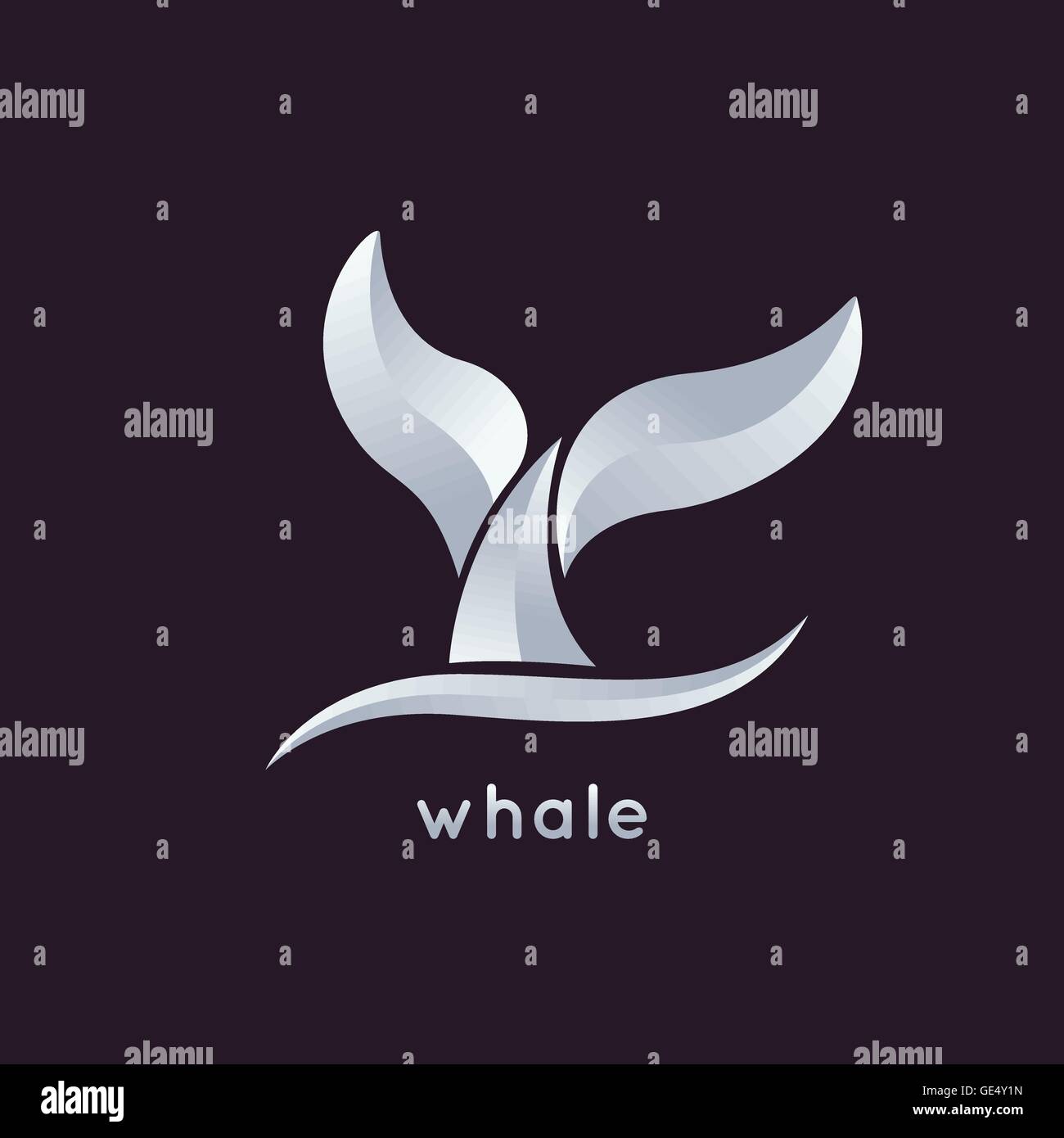 whale logo vector Stock Vector Image & Art - Alamy