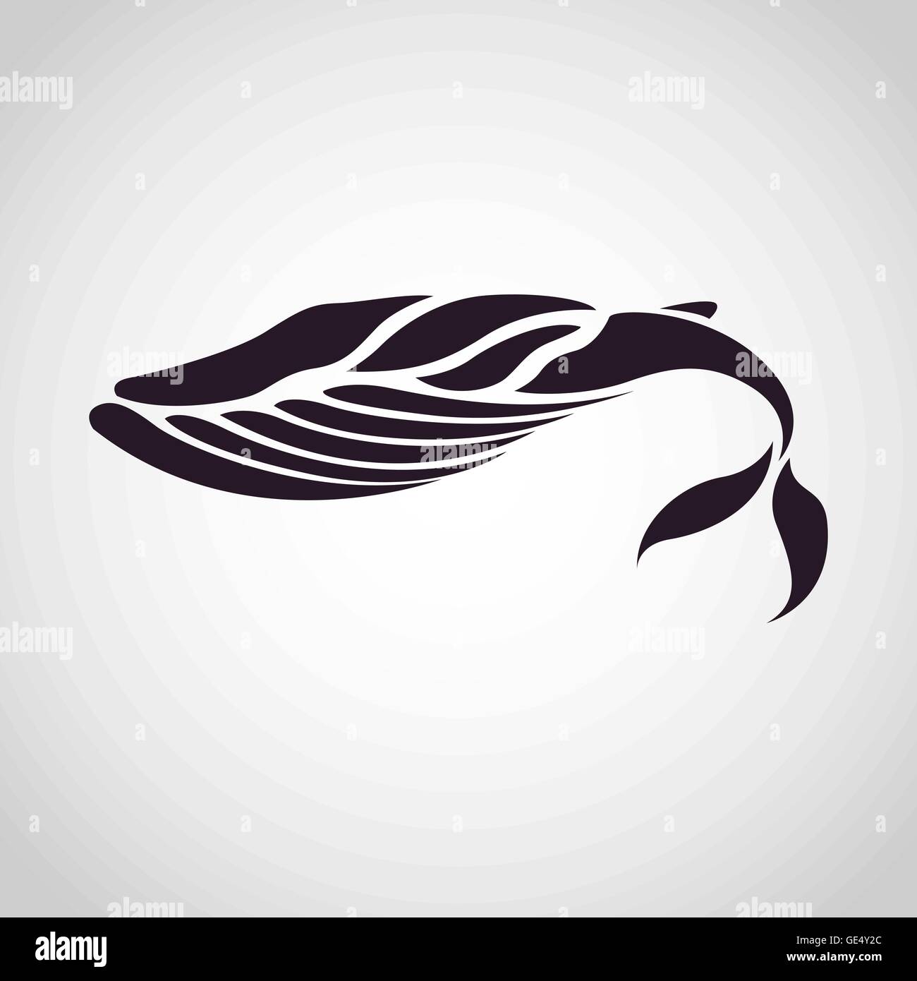 whale logo vector Stock Vector Image & Art - Alamy