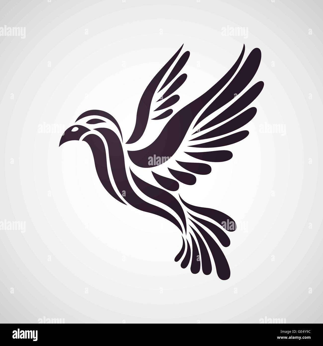 Bird logo vector Stock Vector Image & Art - Alamy