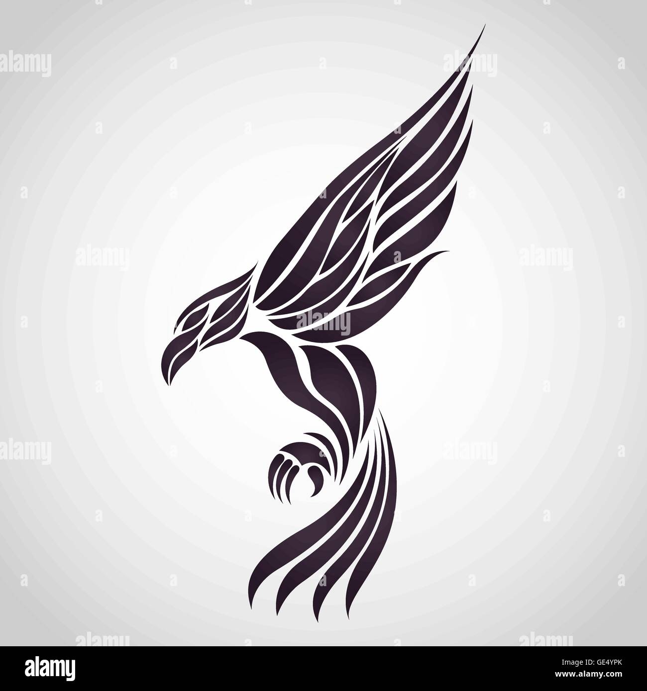 Eagle vector logo Stock Vector Image & Art - Alamy