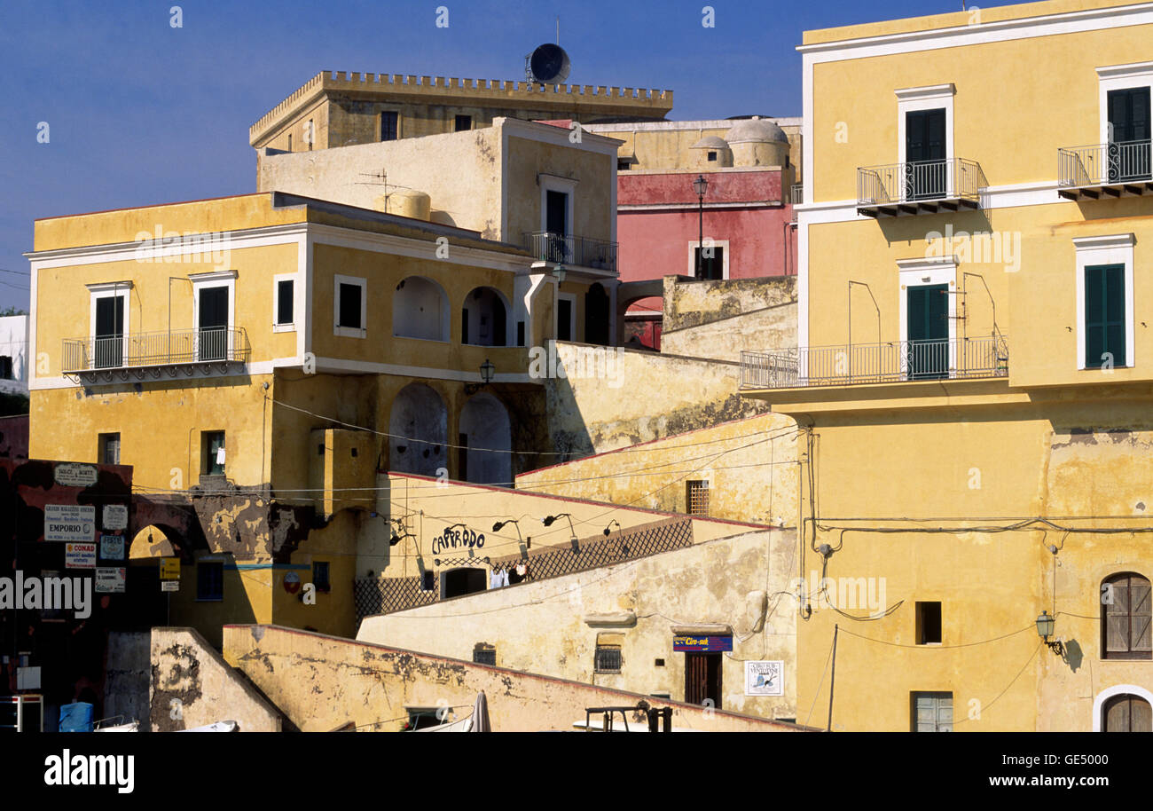 italy, lazio, pontine islands, ventotene island Stock Photo - Alamy