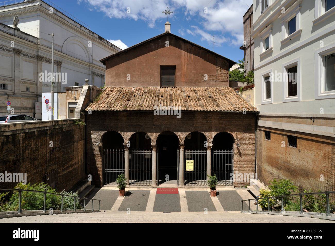 Italy, Rome, Basilica di San Vitale Stock Photo - Alamy