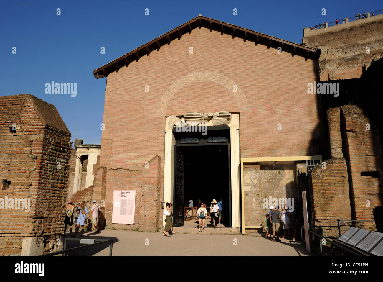 Oratory of the Forty Martyrs, Roman Forum, Rome, Italy Stock Photo - Alamy