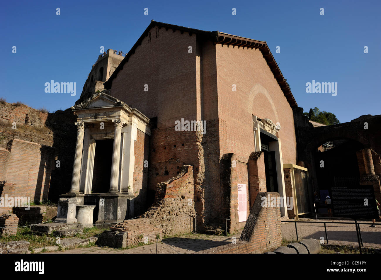 Oratory of the Forty Martyrs, Roman Forum, Rome, Italy Stock Photo - Alamy