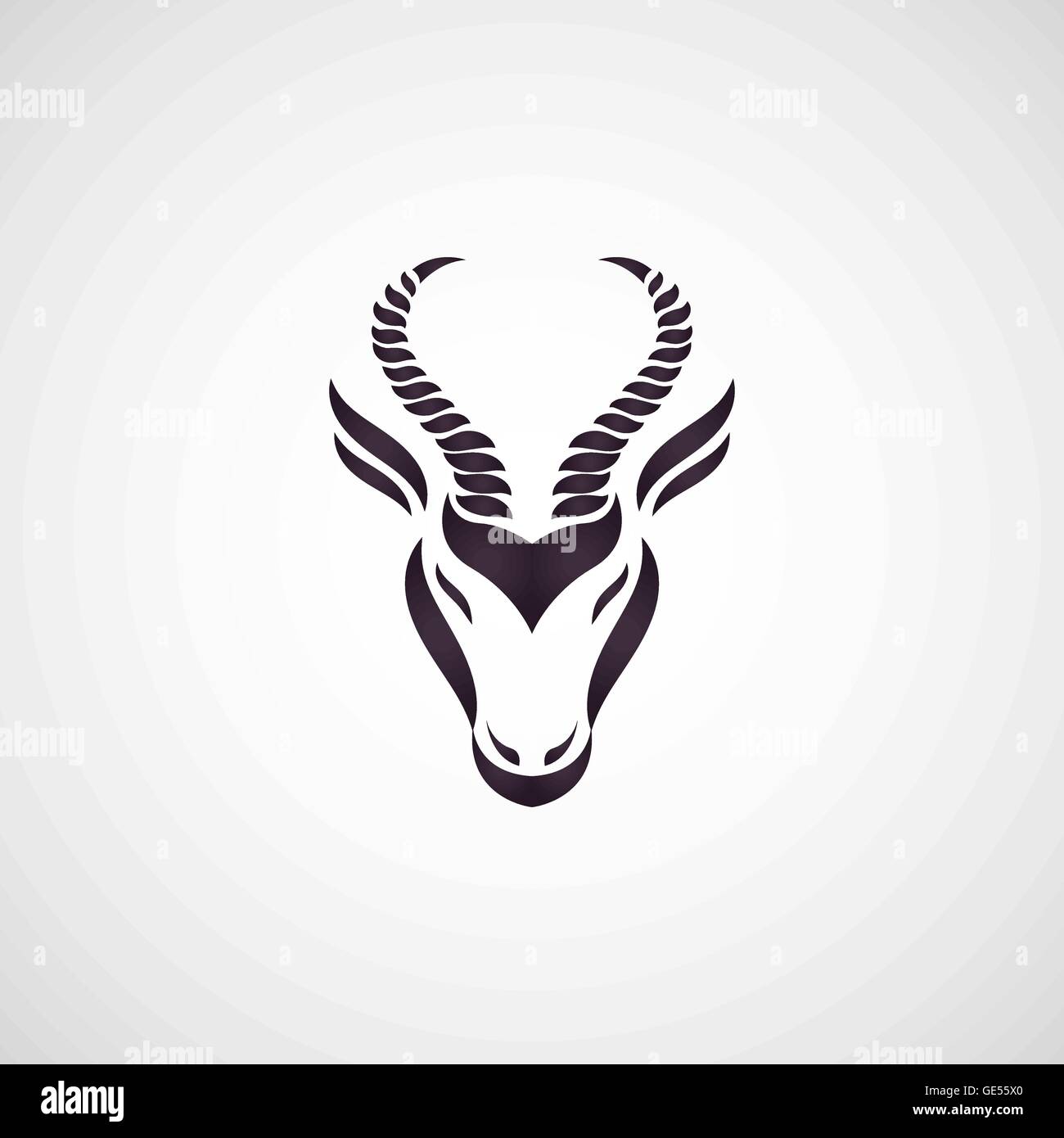 Antelope logo vector Stock Vector Image & Art - Alamy