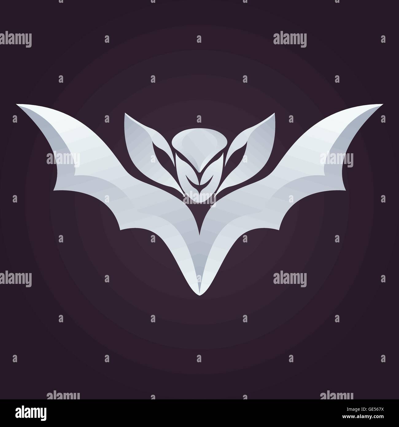 Bat logo vector Stock Vector Image & Art - Alamy