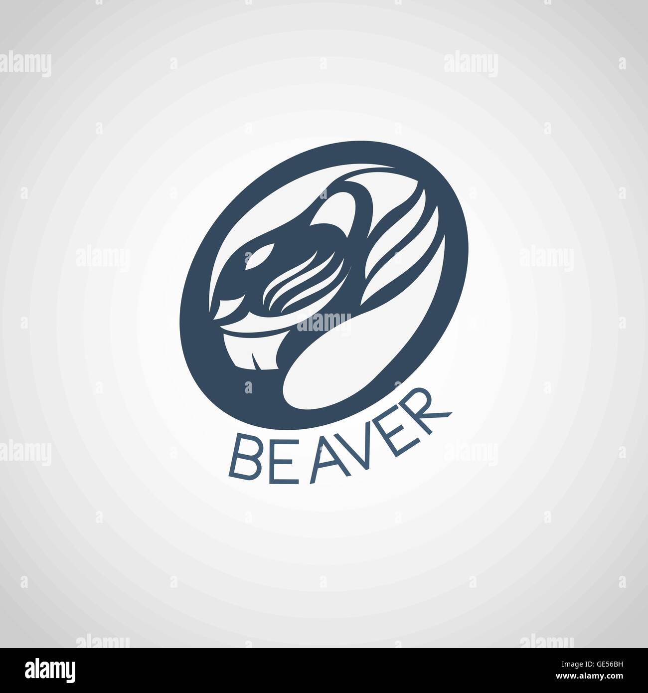 beaver logo vector Stock Vector Image & Art - Alamy