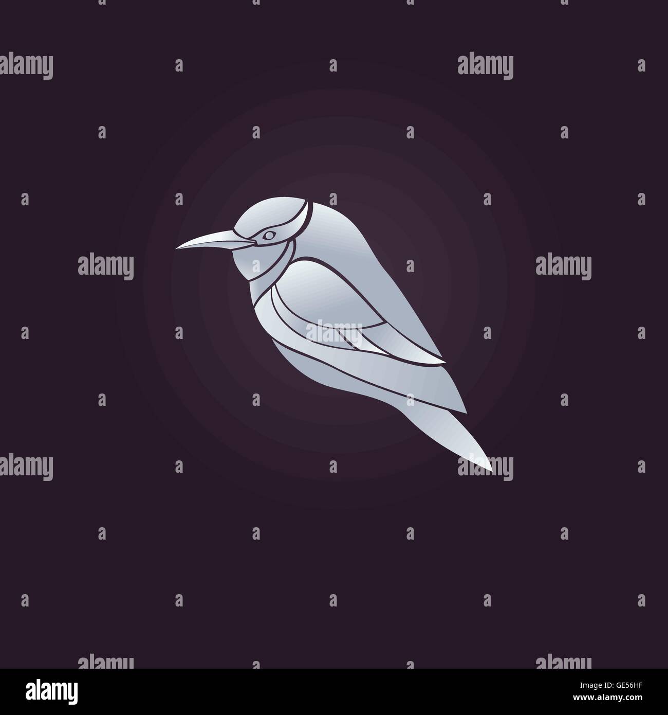 bird logo vector Stock Vector Image & Art - Alamy