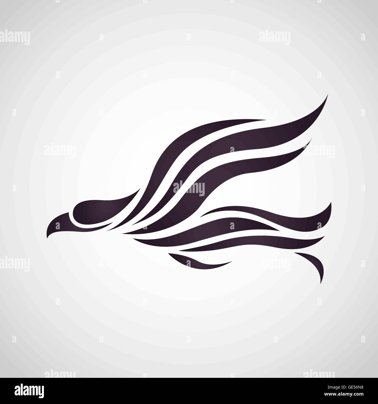 Bird logo vector Stock Vector Image & Art - Alamy
