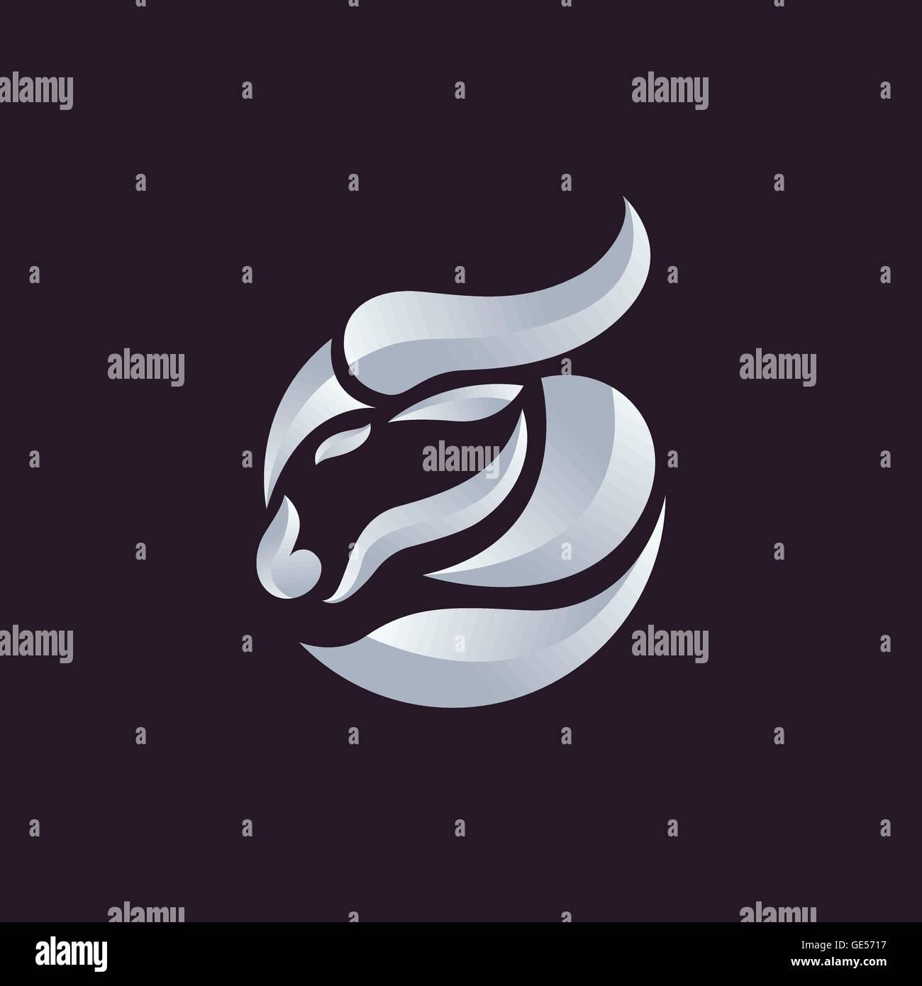 Buffalo logo vector Stock Vector Image & Art - Alamy