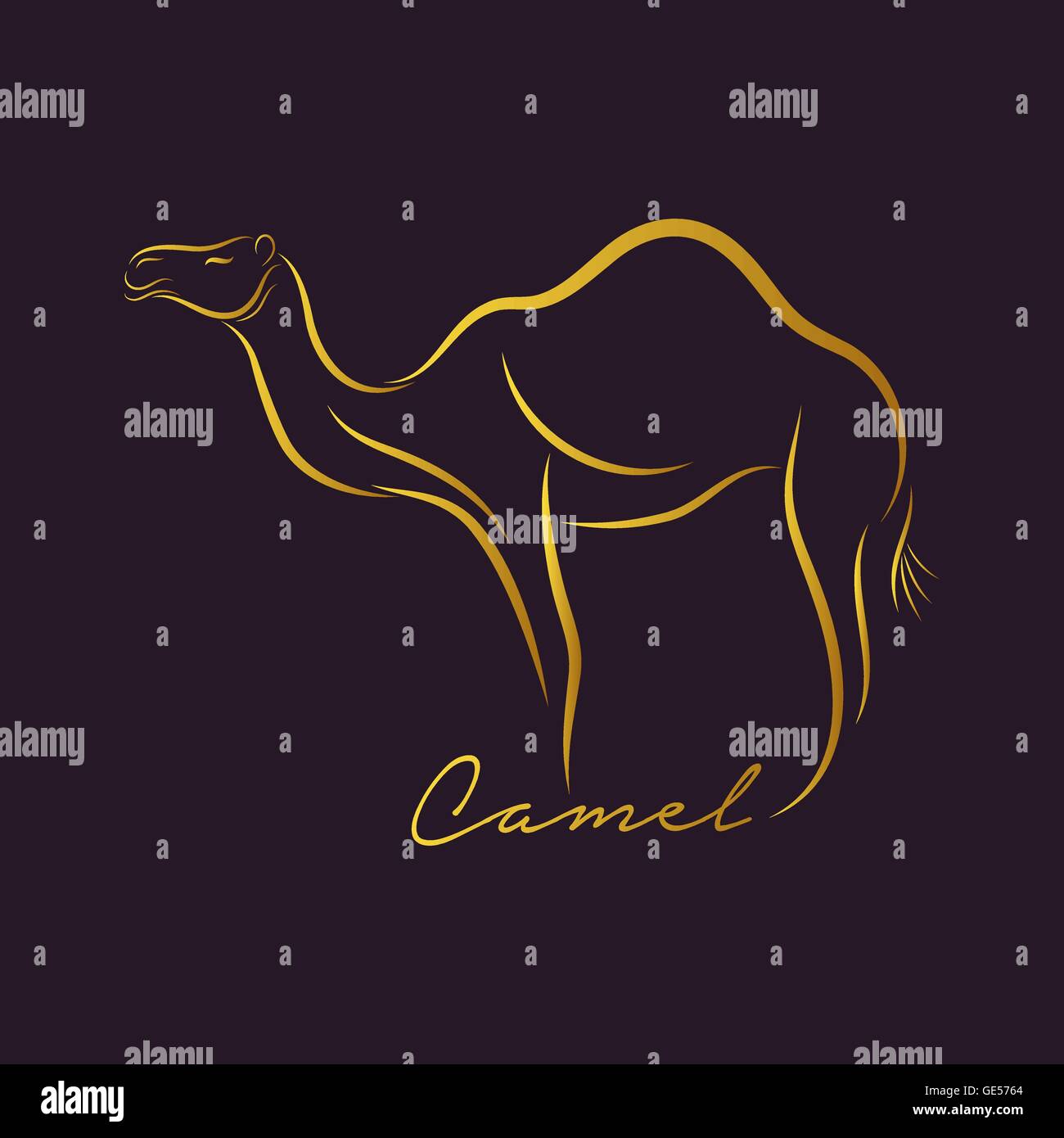 Camel logo vector Stock Vector Image & Art - Alamy