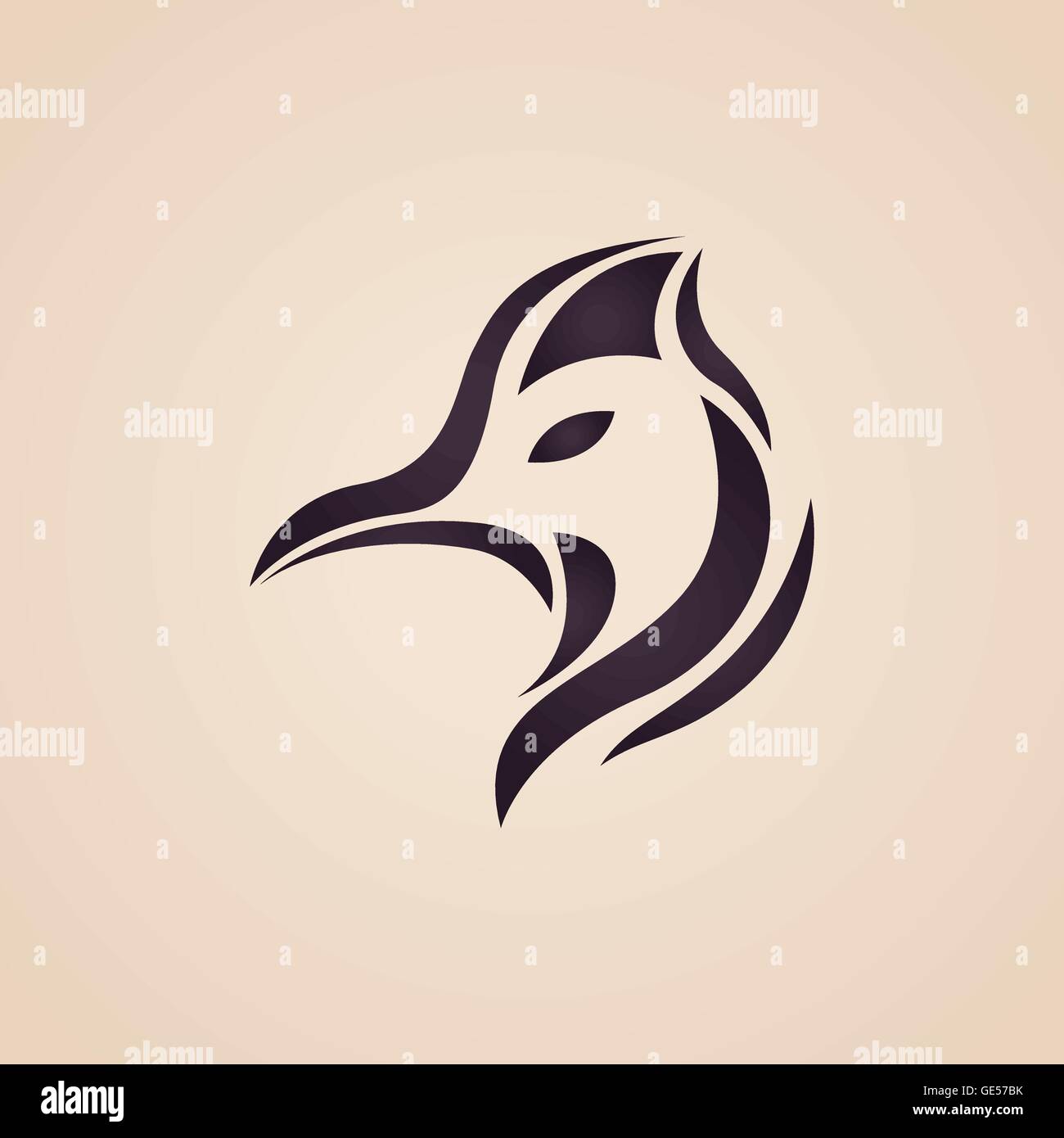 Cassowary logo vector Stock Vector Image & Art - Alamy