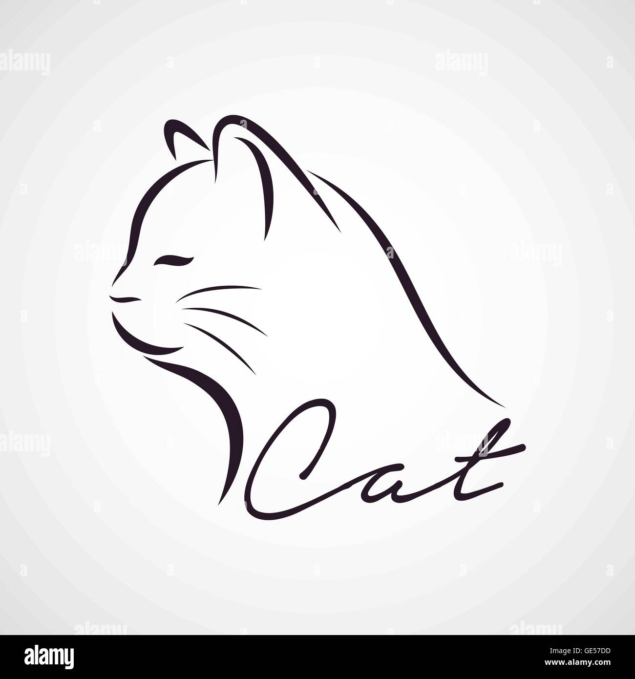 CAT logo vector Stock Vector Image & Art - Alamy